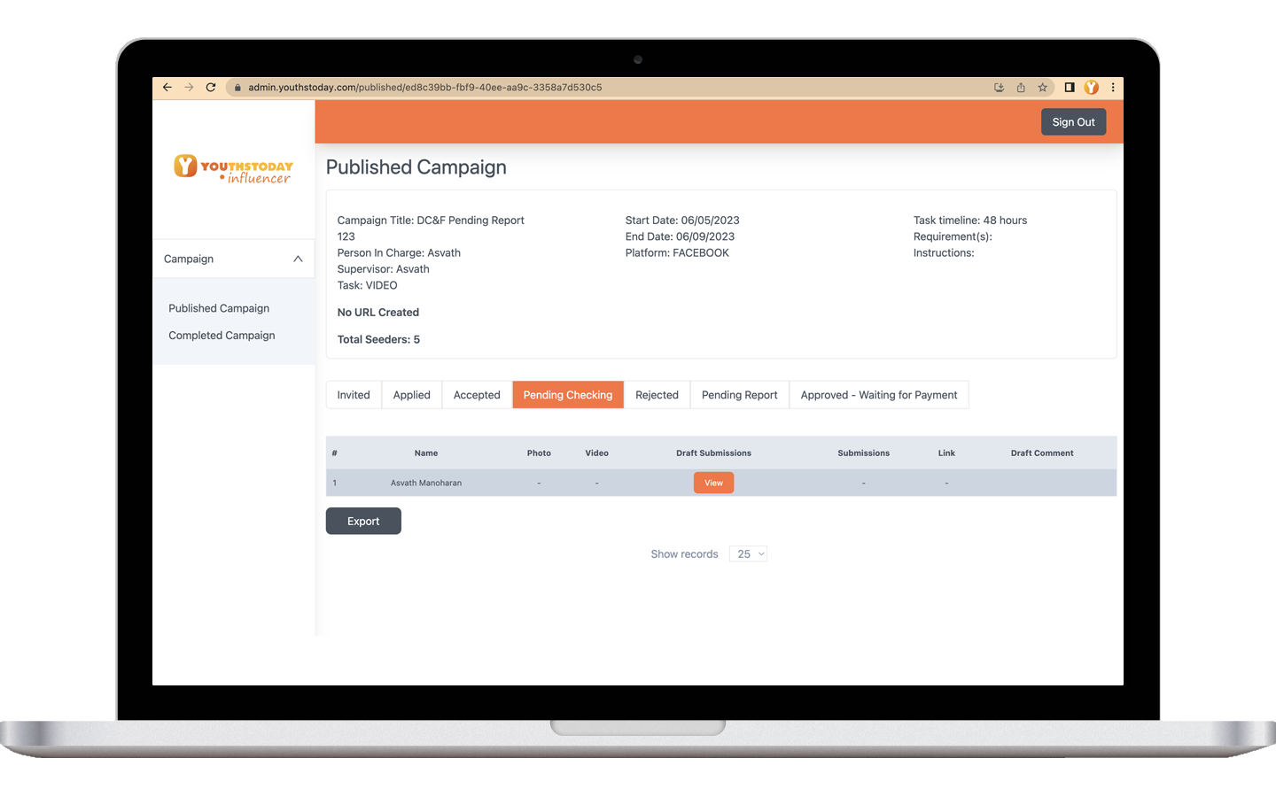 Influencer Agency - YouthsToday